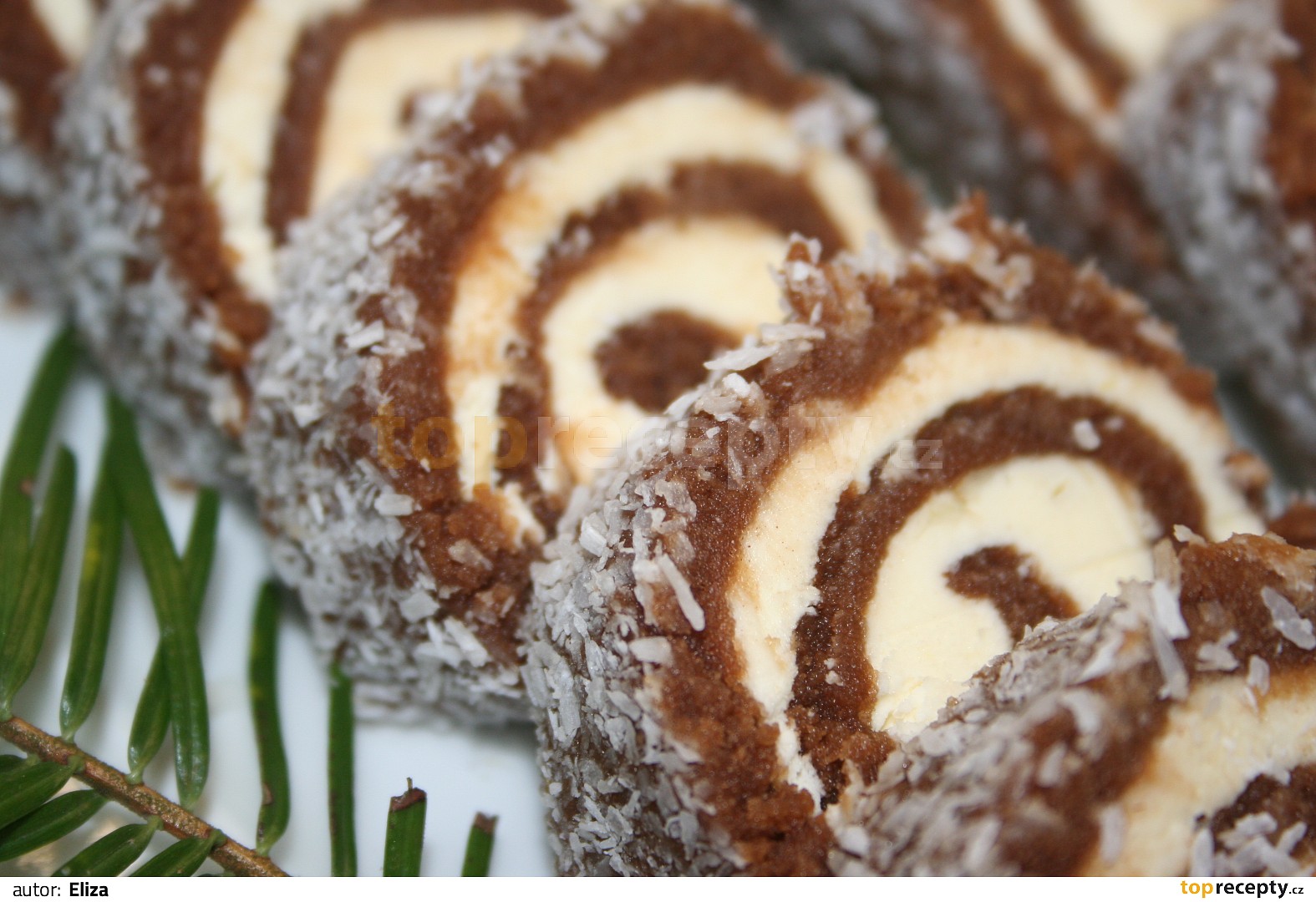 Vianočná nepečená rýchla roláda - Božské recepty